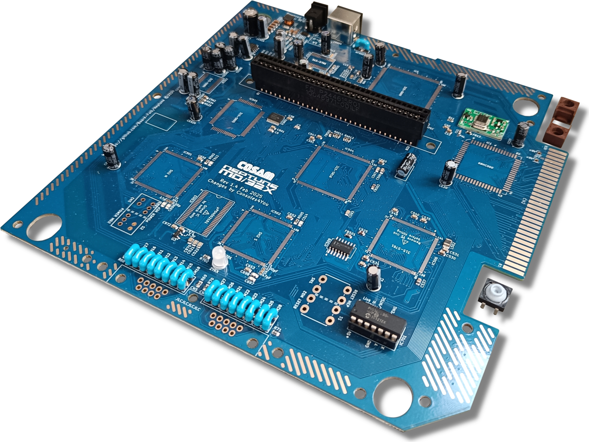 Sega Neptune DIY PCB | Retroverse | Consoles4You